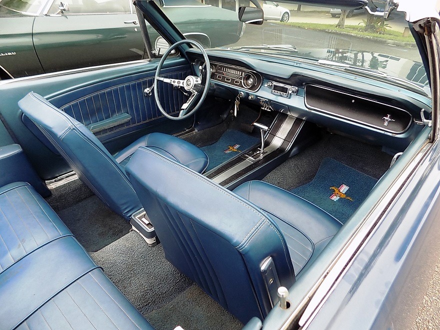 1965 Ford Mustang Convertible Interior