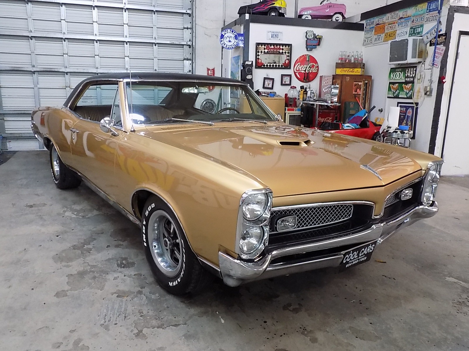 Used 1967 PONTIAC GTO WITH AIR CONDITIONING For Sale ($52,500) | Cool ...